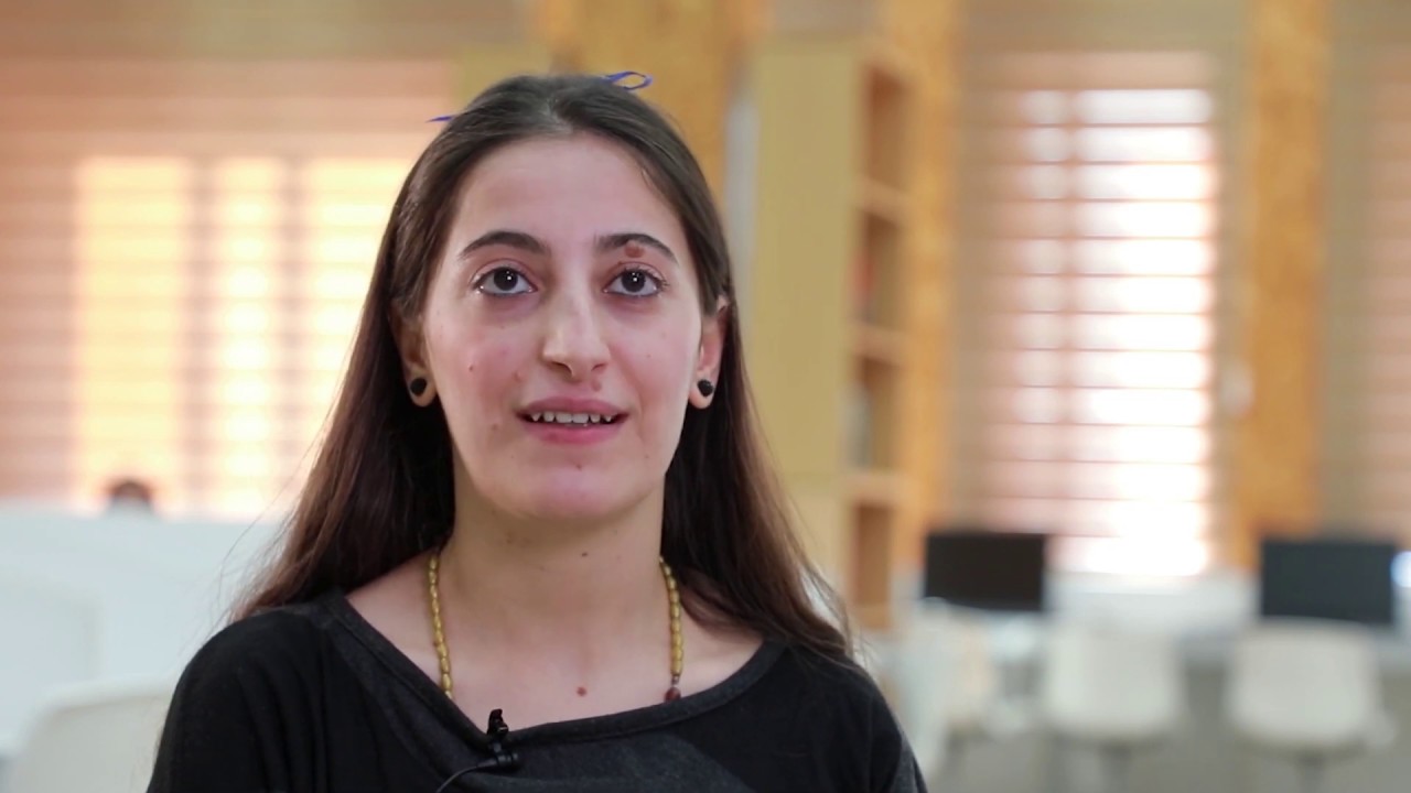 CUE Students - Sally Salim Yono Auffee/Qaraqosh - YouTube