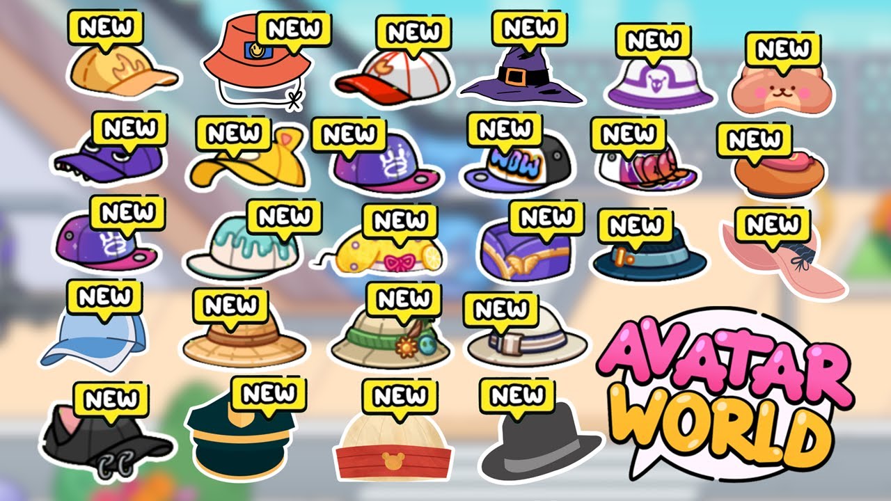 ALL CUTE HAT LOCATION IN AVATAR WORLD 😍 AND SOME SECRETS - YouTube