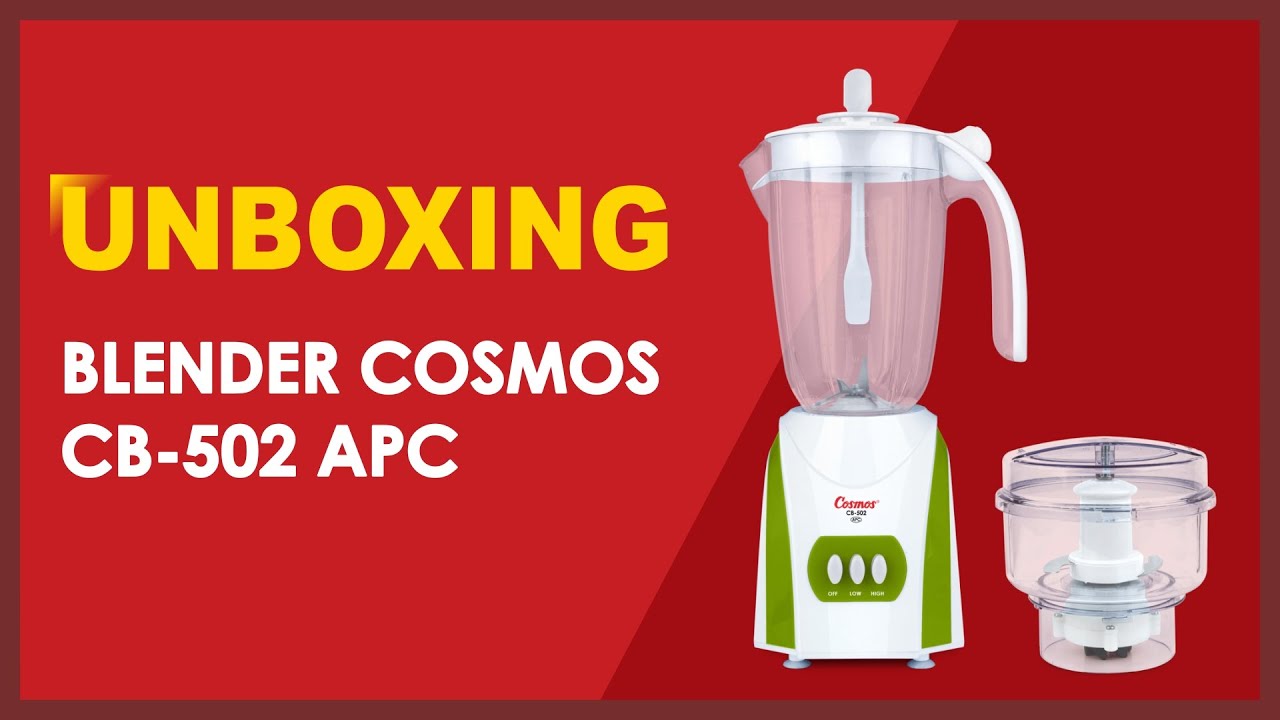 Unboxing blender BETA CB 502 APC , Blender Besar & Tangguh plus ...