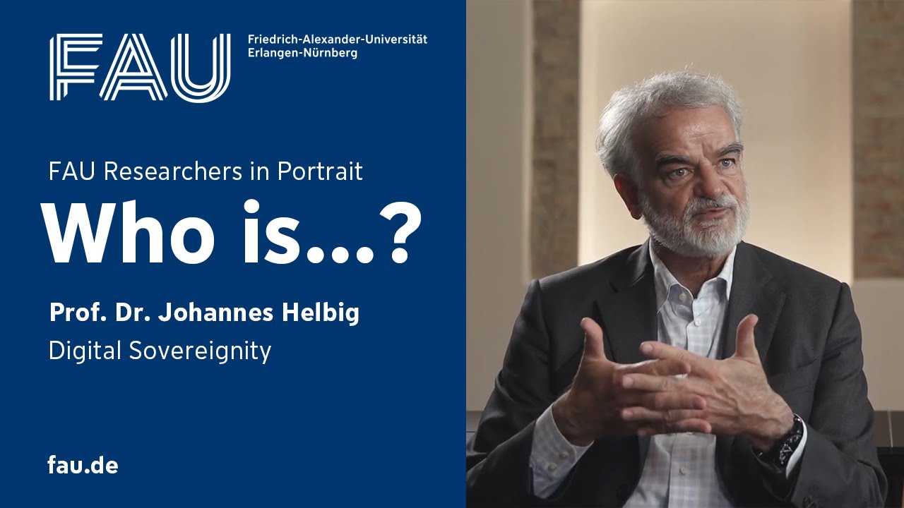 Who is...? Professor Johannes Helbig [FAU Prof] - YouTube