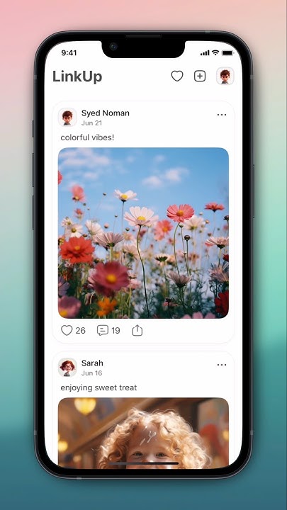 Social Media App In React Native 🔥reactnative Reactjs Ios Coding
