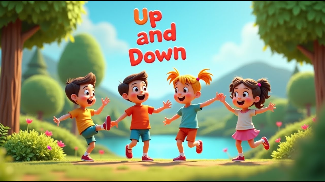 "Up and Down - Fun Action Song for Kids | Samacheer Kalvi | Standard 2 ...