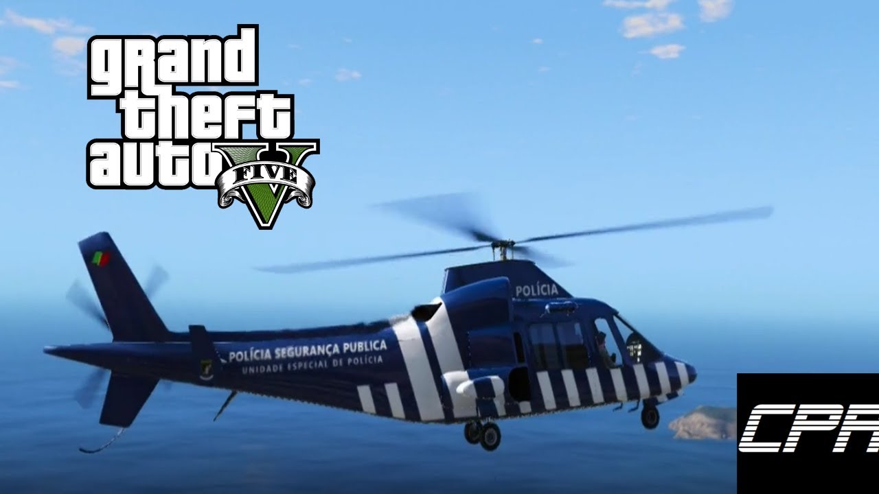 GTA 5 CPR Ep 26 Patrulha Aérea - YouTube