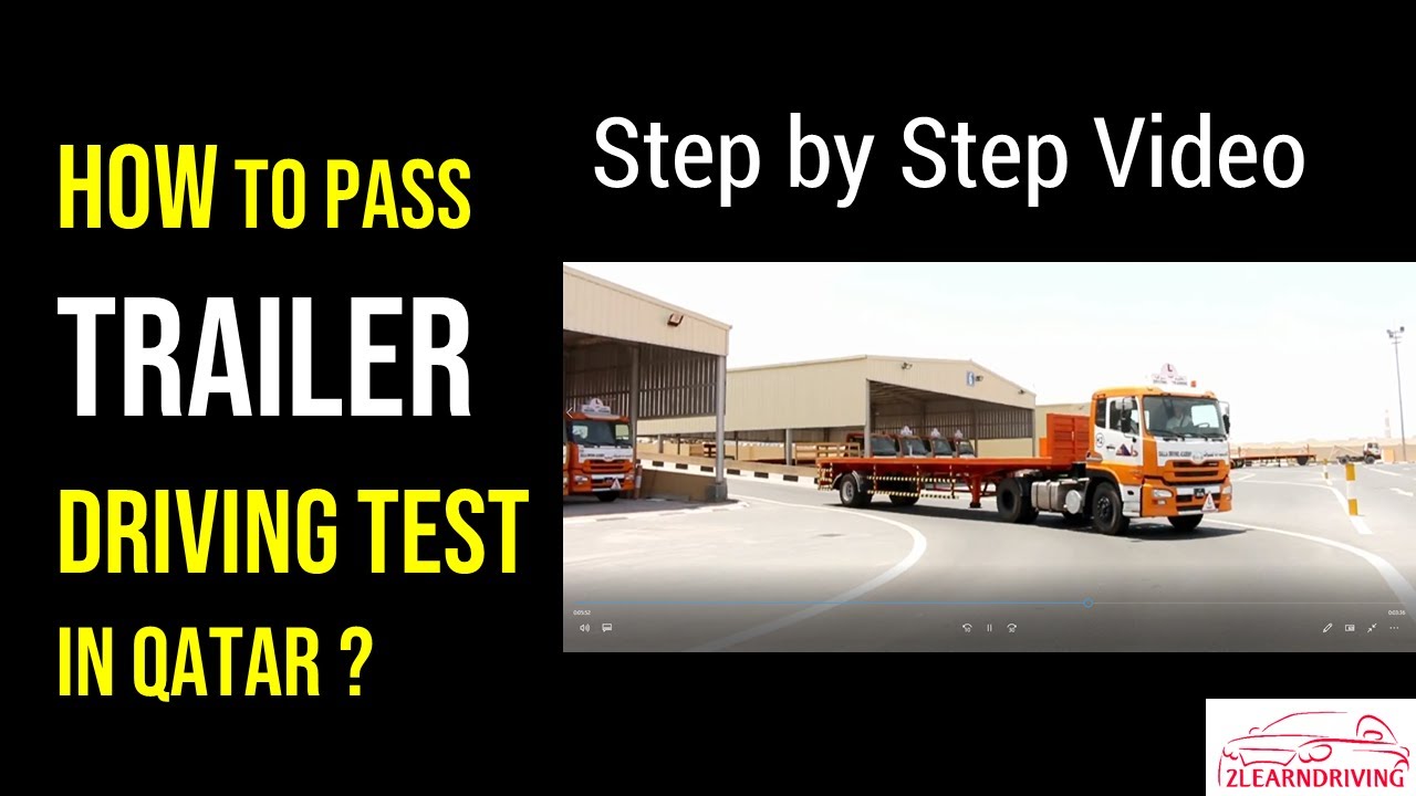 Watch Video How to Pass Trailer Practical Driving Test ? - YouTube