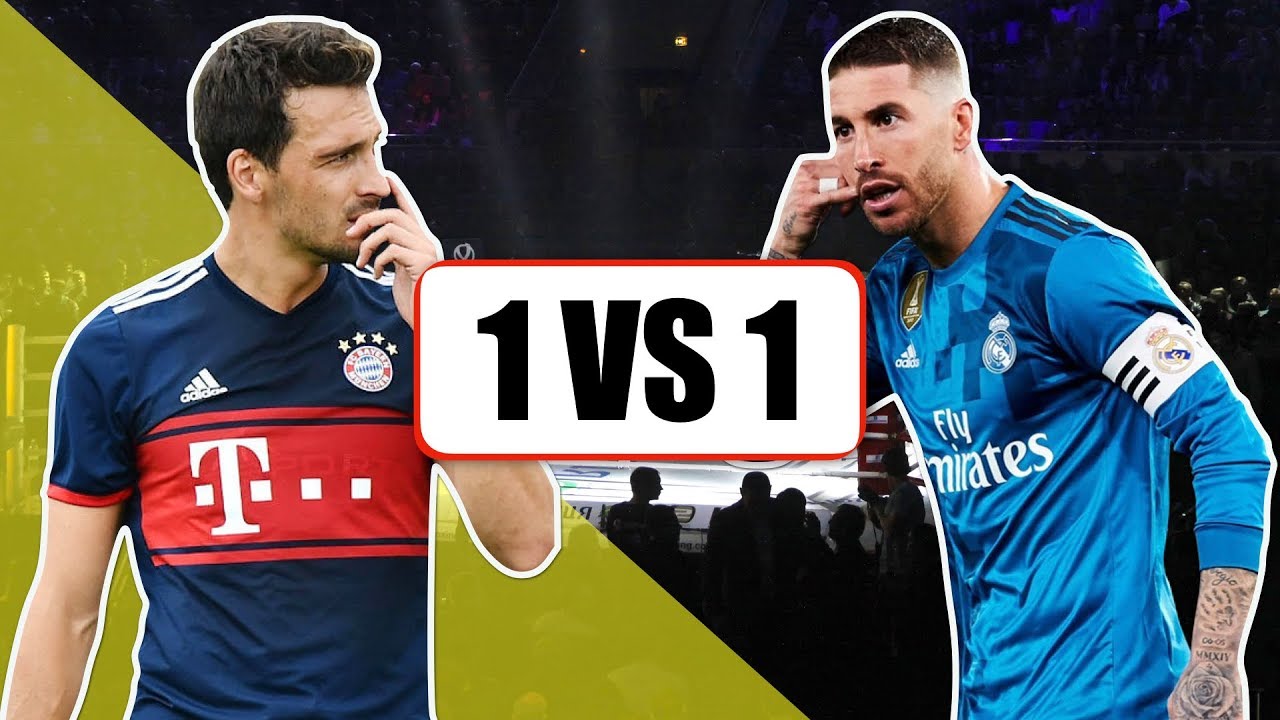 MATS HUMMELS VS SERGIO RAMOS - 1 GEGEN 1 FUSSBALL │ FOLGE 10 - YouTube