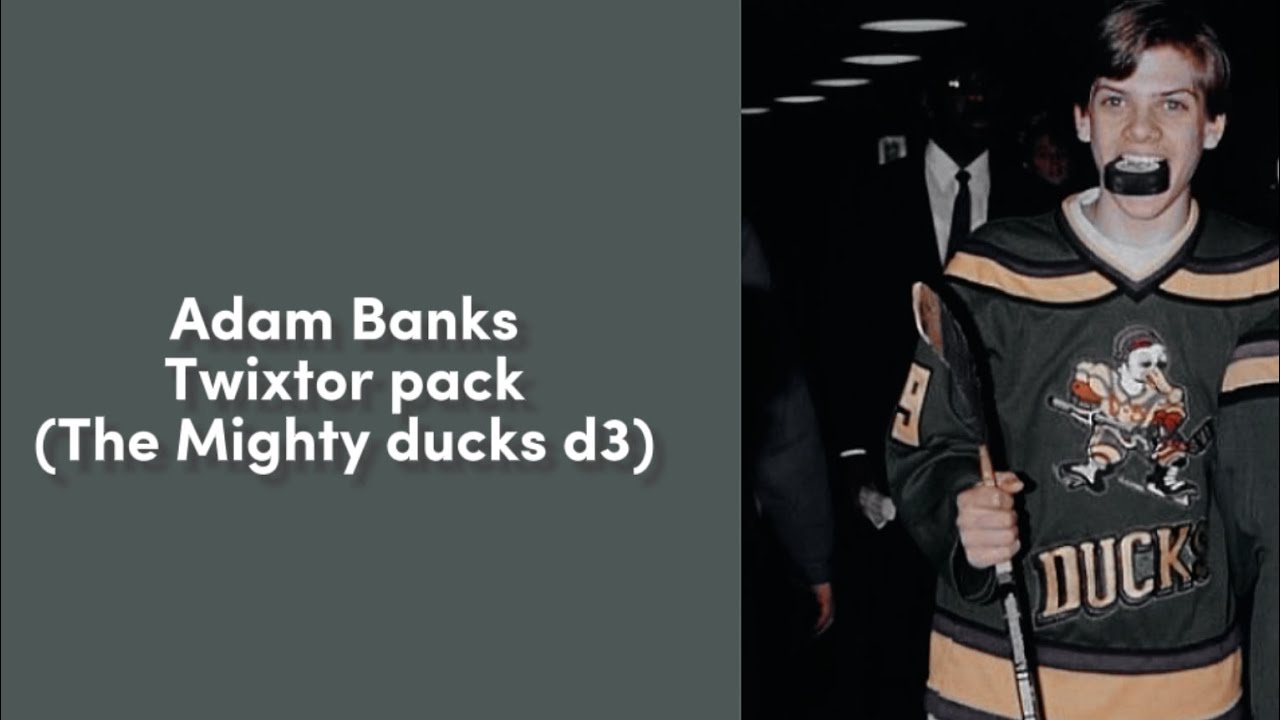 Adam Banks Twixtor || The Mighty Ducks D3 - YouTube