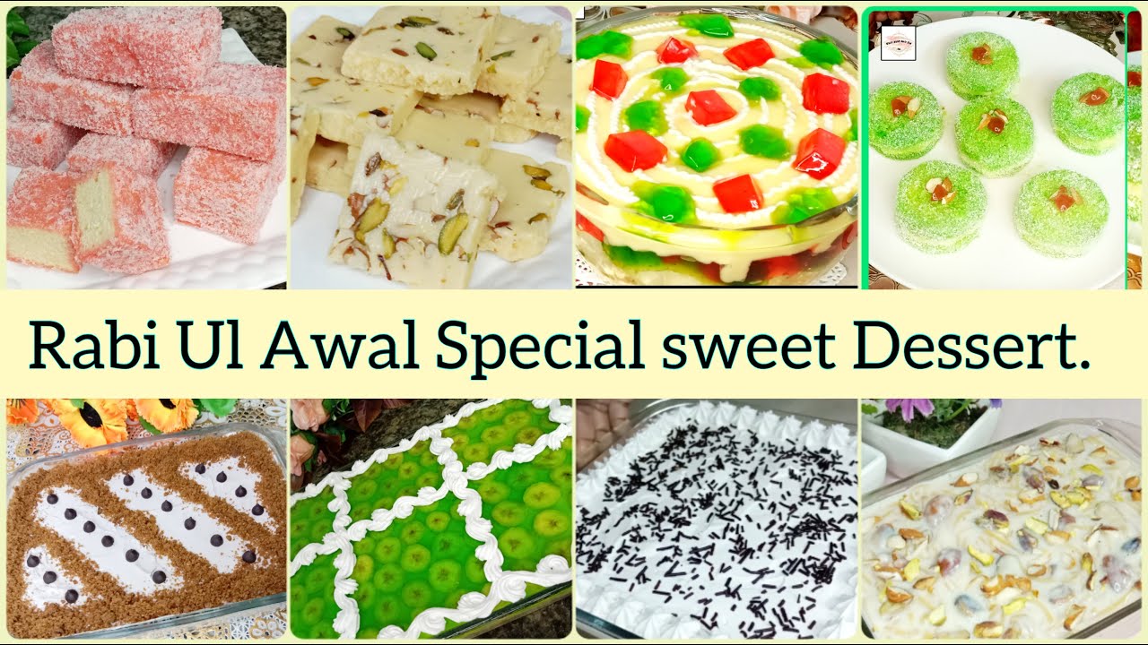 Rabi Ul Awal Special sweet Dessert Recipe . By ( WE CAN COOK FOOD - YouTube