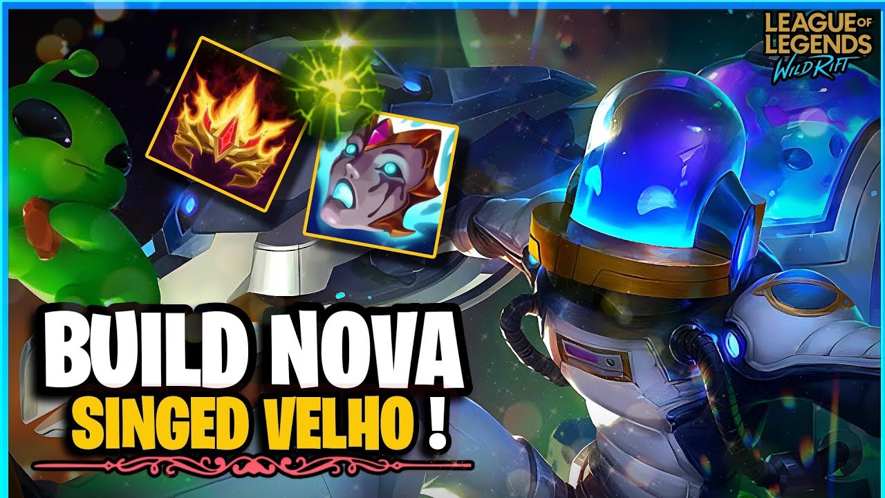 A MELHOR BUILD, NO PIOR SINGED! |LoL Wild rift (SINGED top vs FIORA top ...