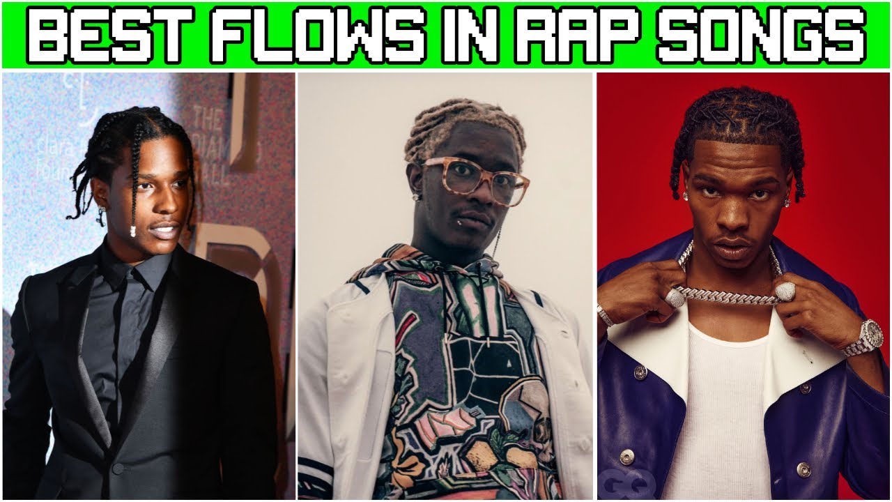 BEST FLOWS IN RAP SONGS - YouTube