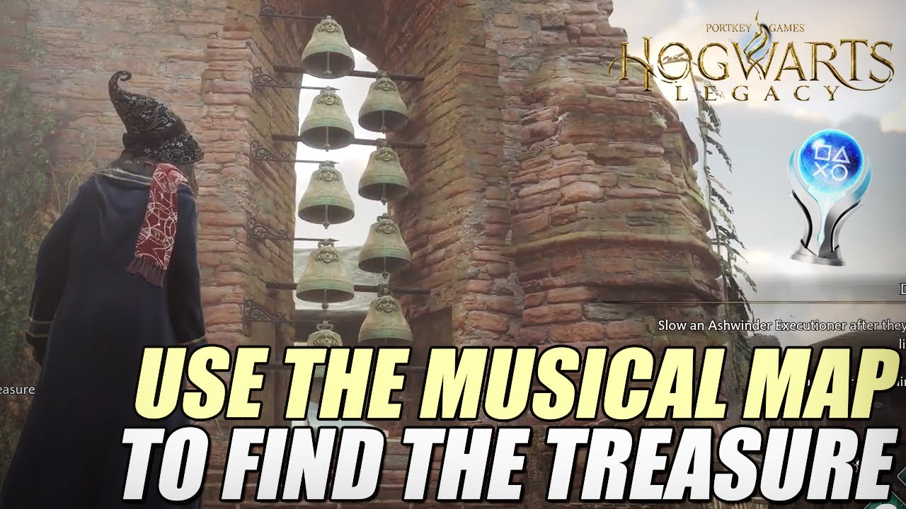 Hogwarts Legacy - Use The Musical Map To Find The Treasure (Solved By ...