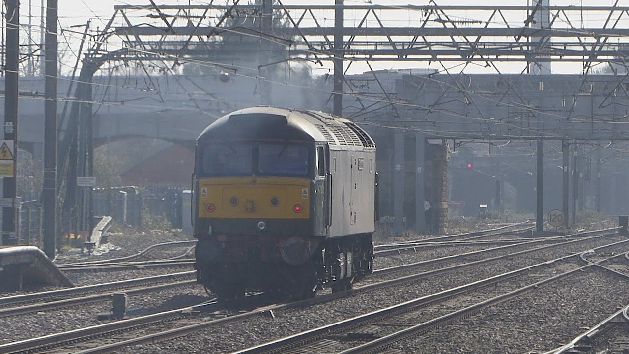Grand Central Class 180 & Class 47 47815 pass Doncaster (6/3/25) - YouTube