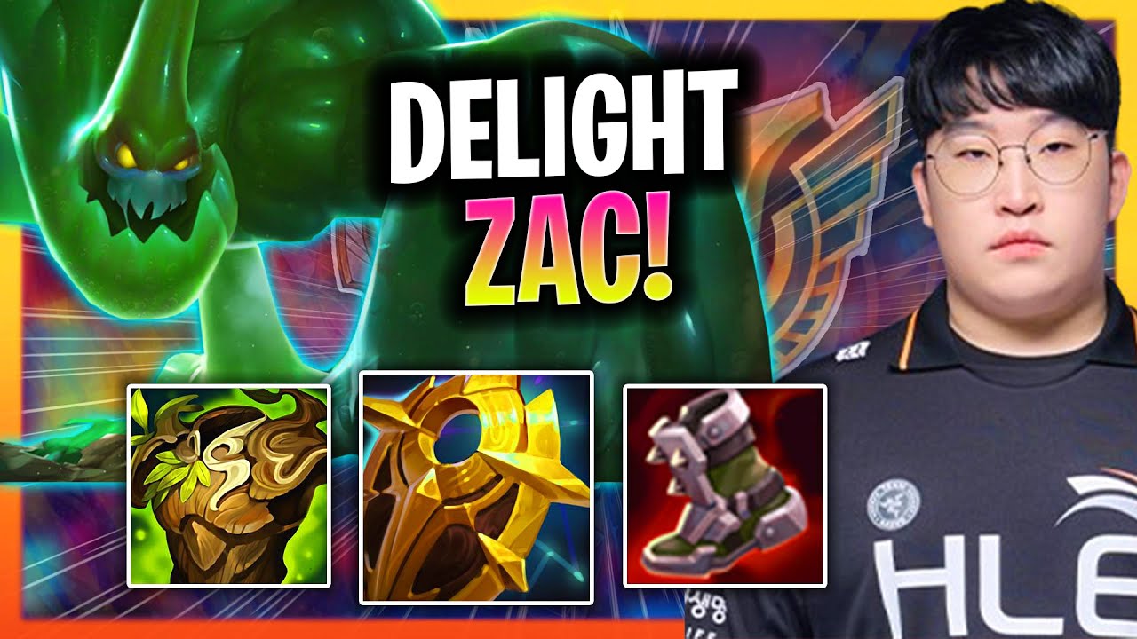 DELIGHT BRINGS BACK ZAC SUPPORT! | HLE Delight Plays Zac Support vs ...