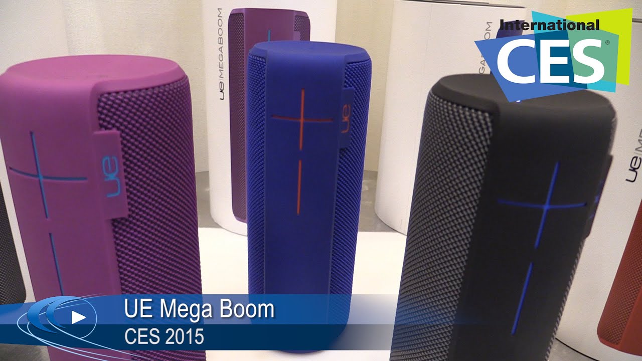 CES 2015: Ultimate Ears UE Mega Boom Bluetooth-Lautsprecher (German ...