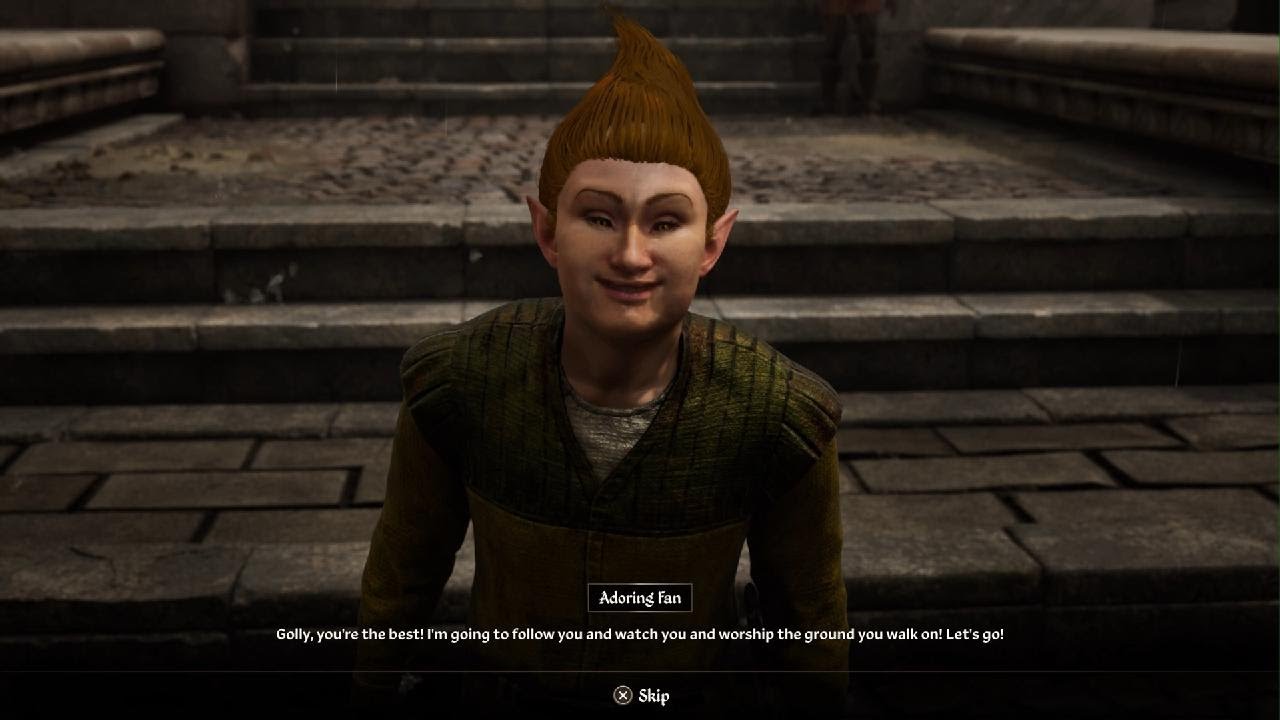 Oblivion remastered: Adoring Fan - YouTube