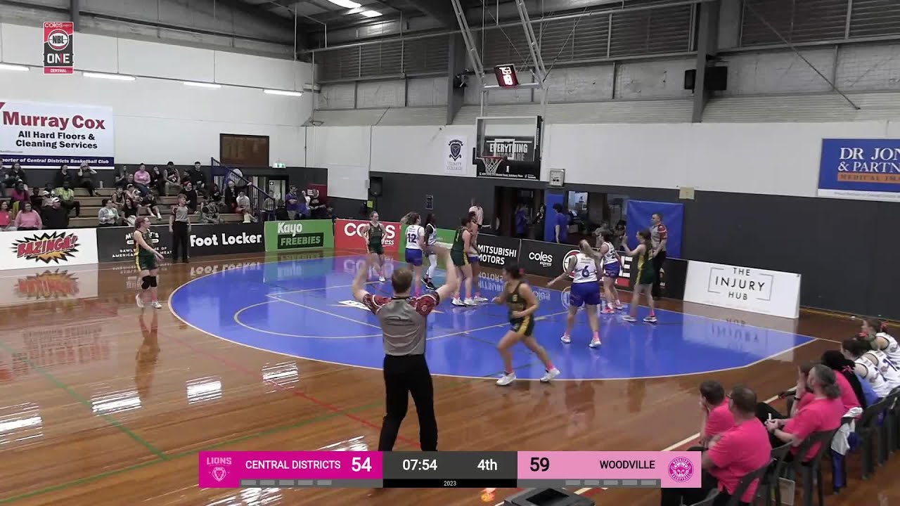 Emily Winter Posts 11 points & 12 rebounds vs. Central Districts - YouTube