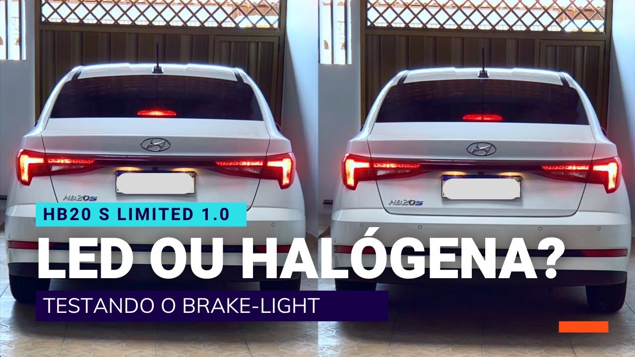 HB20S 2023 - Instalando Led no Brake Light (como substituir a lâmpada ...