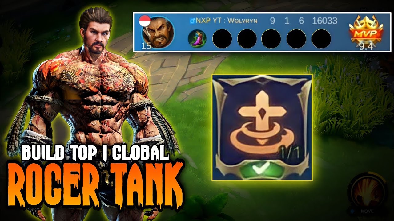 NEW BUILD ROGER TANK TO STRONG IN EXPLANE! | ROGER TOP 1 GLOBAL | ROGER ...