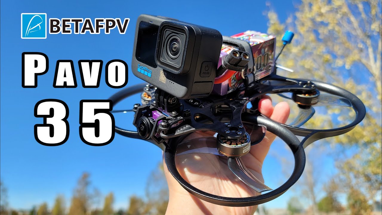BETAFPV' Pavo35 (Cinewhoop for GoPro) 🛸 - YouTube