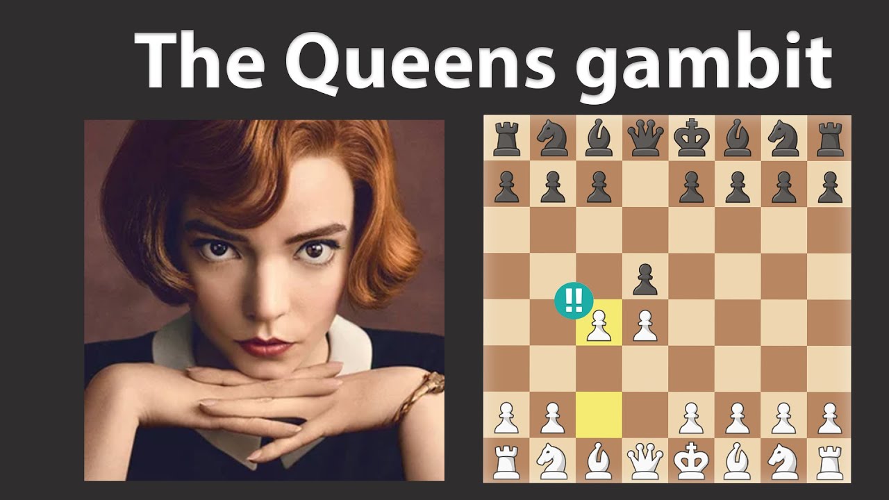 The Queens gambit: Chess openings - YouTube