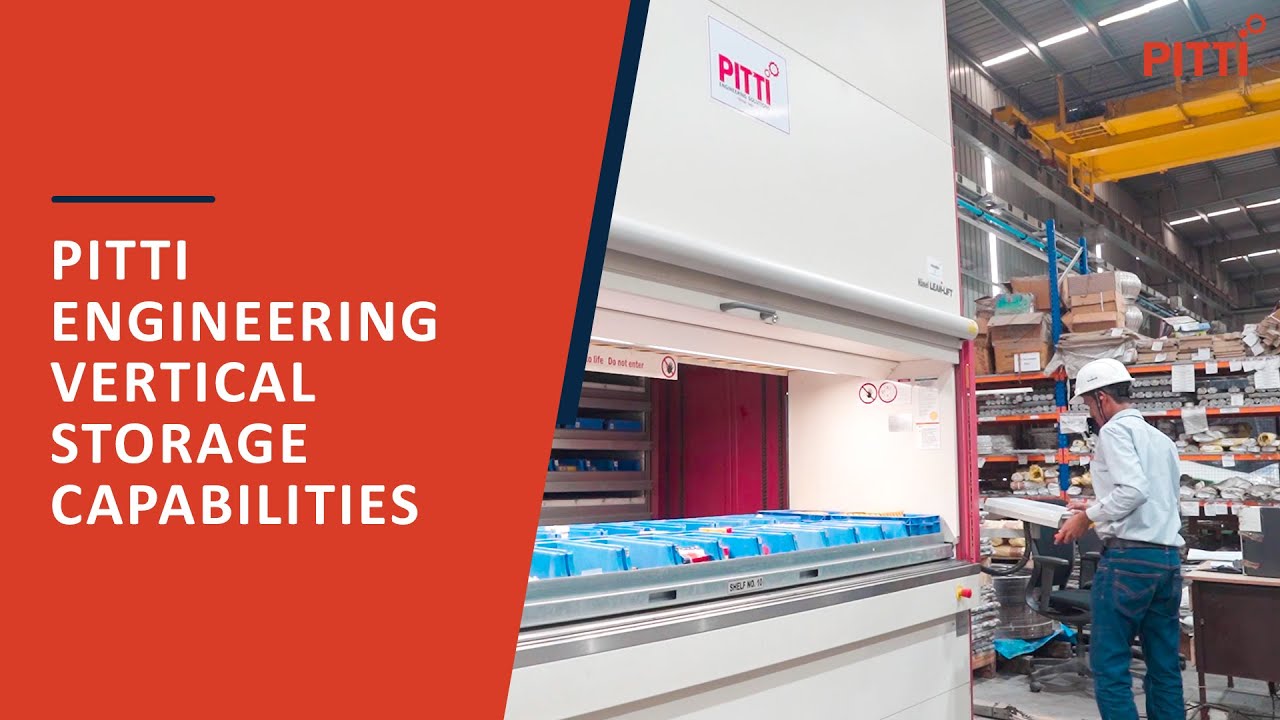Pitti Engineering Vertical Storage Capabilities - YouTube