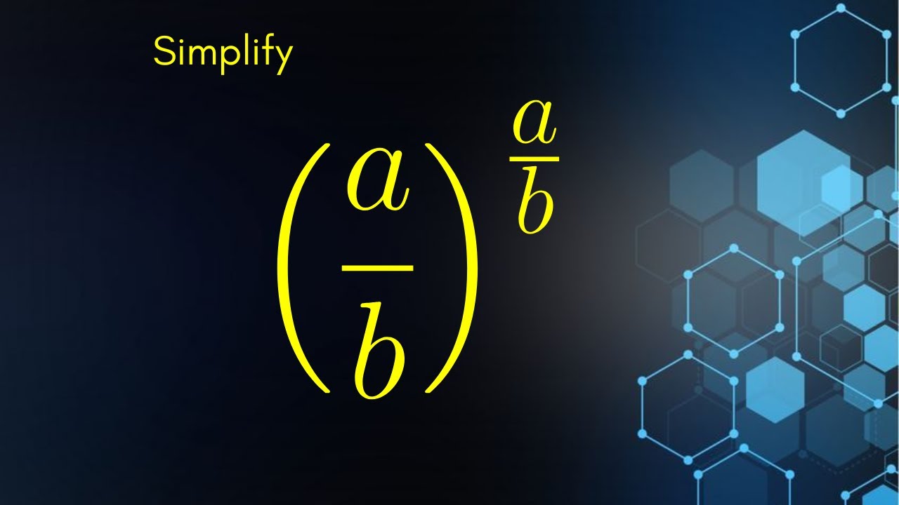 Germany | Can you solve this ? | A Nice Math Olympiad Problem Simplify - YouTube