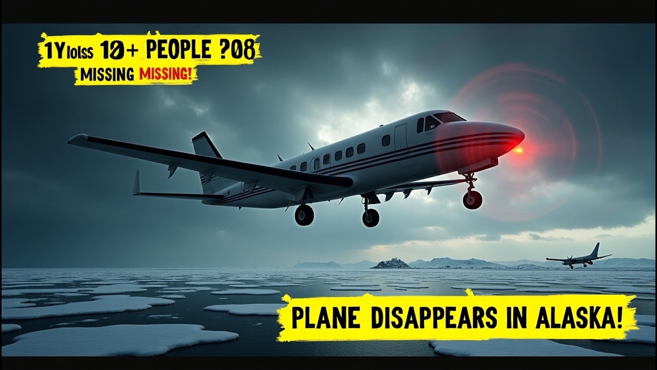🚨 Mysterious Plane Disappearance in Alaska – 10 People Vanish Without a ...