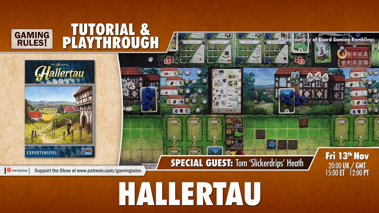 Hallertau - 2-player playthrough - YouTube