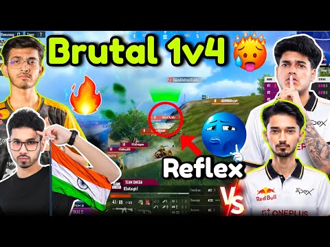 🇮🇳JONATHAN vs Saumraj 🥵 Jelly Angry Destroy 1v4 😈☠️ APEX vs RNTX vs GODL 🔥🥶