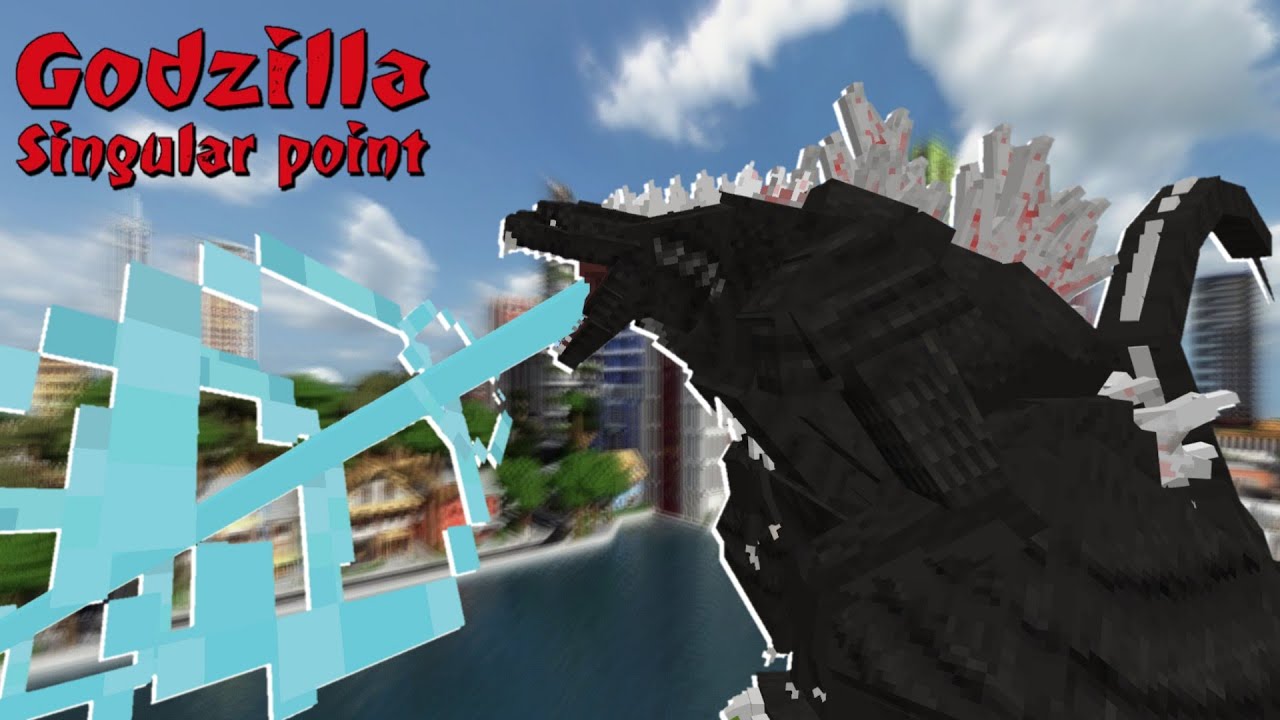 Lengkap Semua Kaiju! ADDON GODZILLA SINGULAR POINT Di Minecraft PE ...