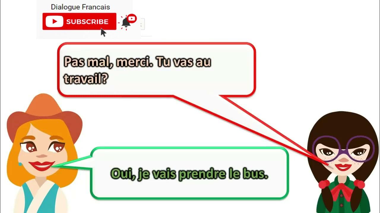 Dialogue En Français Nº:204 Dans la rue - YouTube