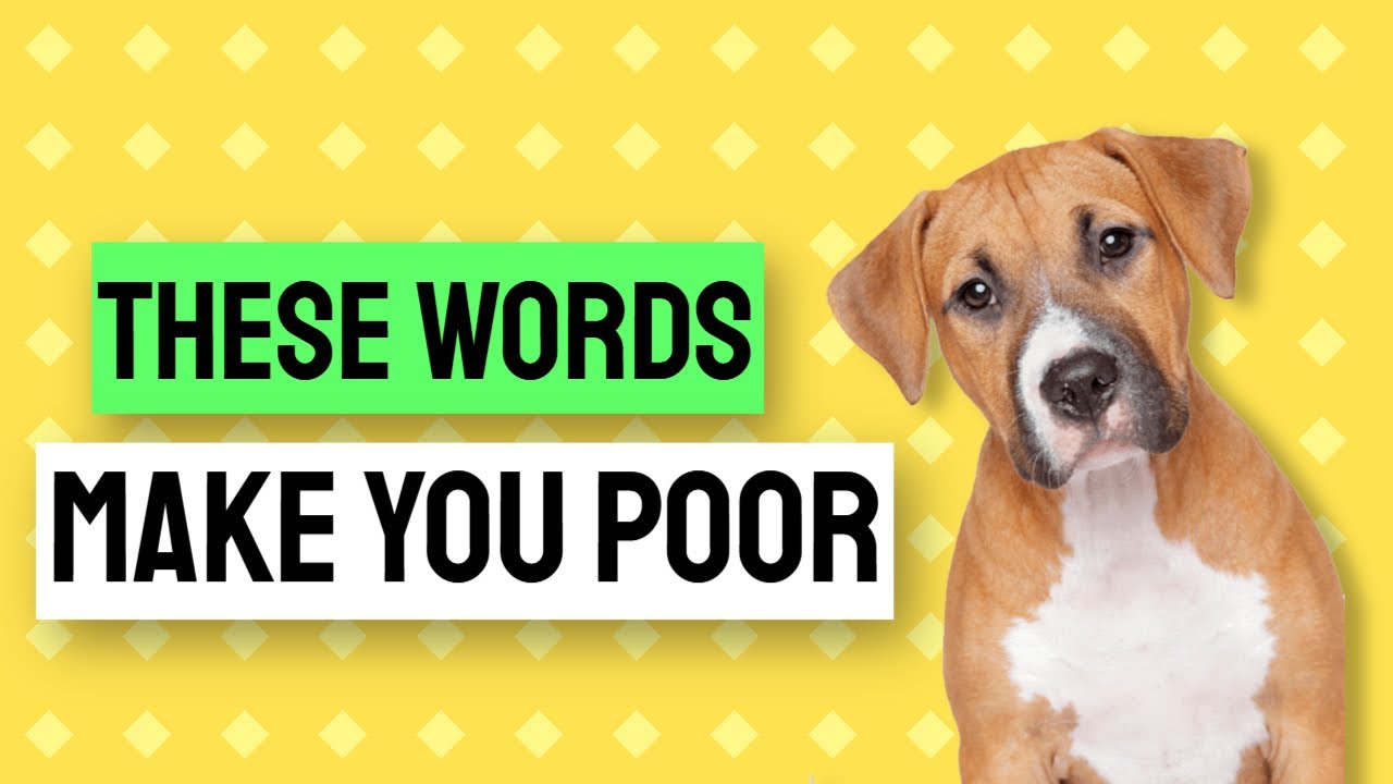 These Are The 3 Words ONLY Poor People Use That Make Them Poor | TLSSTV ...
