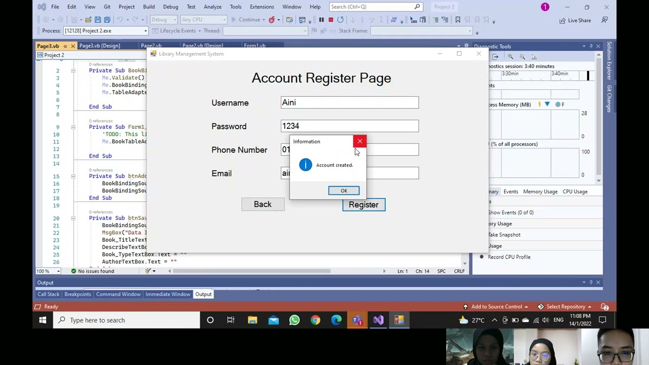 PRESENTATION PROJECT2 VISUAL BASIC PROGRAMMING - YouTube