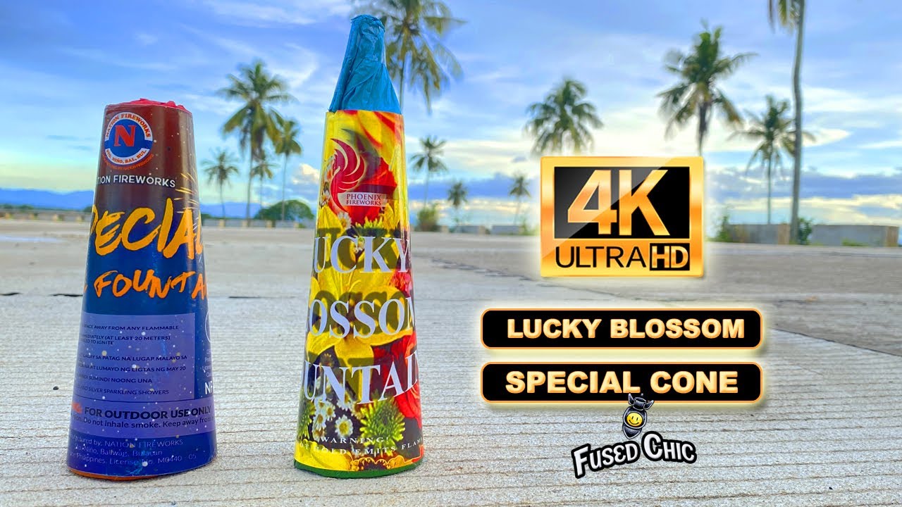 Cone fountain fireworks test by Phoenix and Nation fireworks- Fountain ...