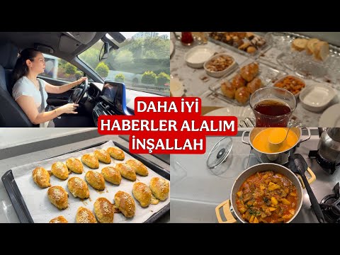BİRAZ DAHA İÇİM RAHATLADI😍GÖRÜMCEMLER GELDİLER🙂YENİ BLENDIR DENENDİ✅CANIM ÇEKTİ YAPTIM💯HASTANEDEYİZ 