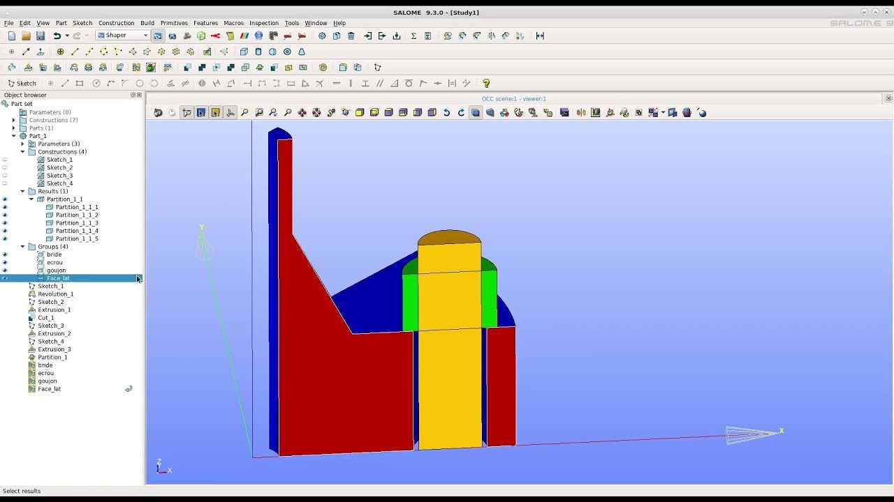 SALOME SHAPER pipe flange - YouTube