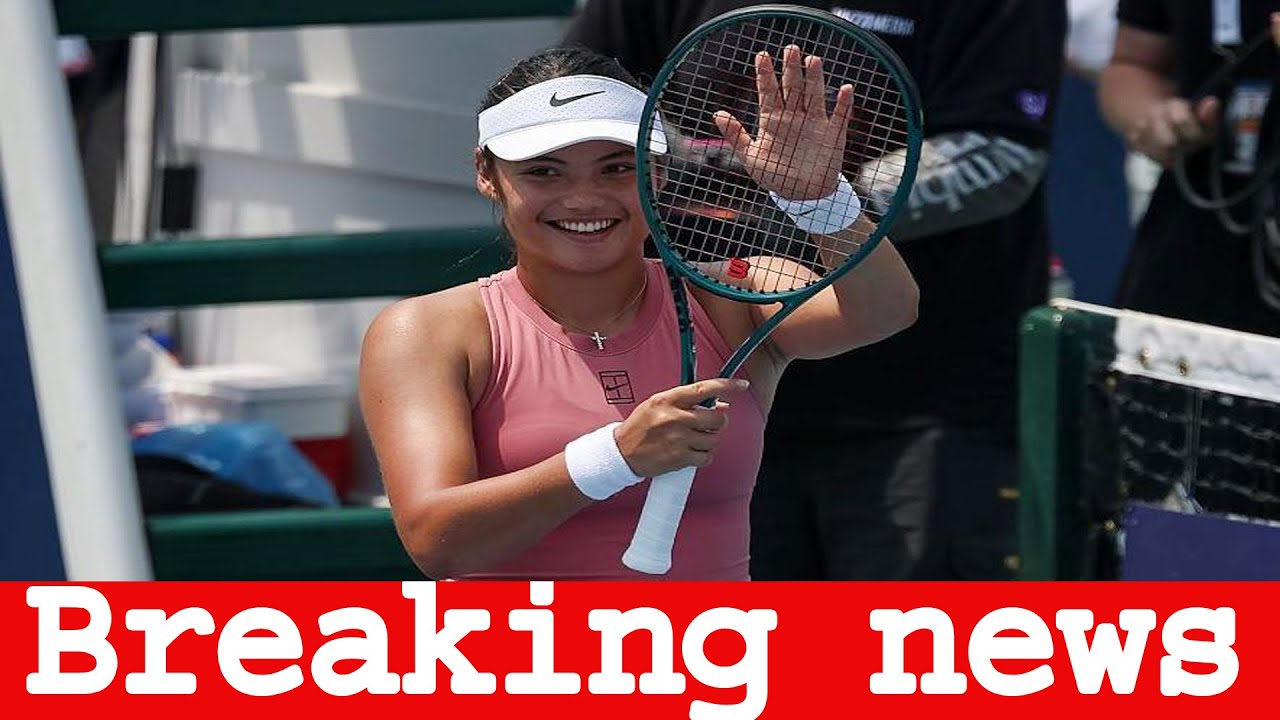 Emma Raducanu Storms into Washington Open Semi Finals - YouTube