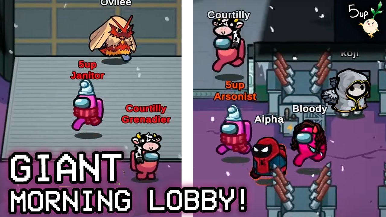 GIANT Morning Lobby! - Among Us [FULL VOD] - YouTube