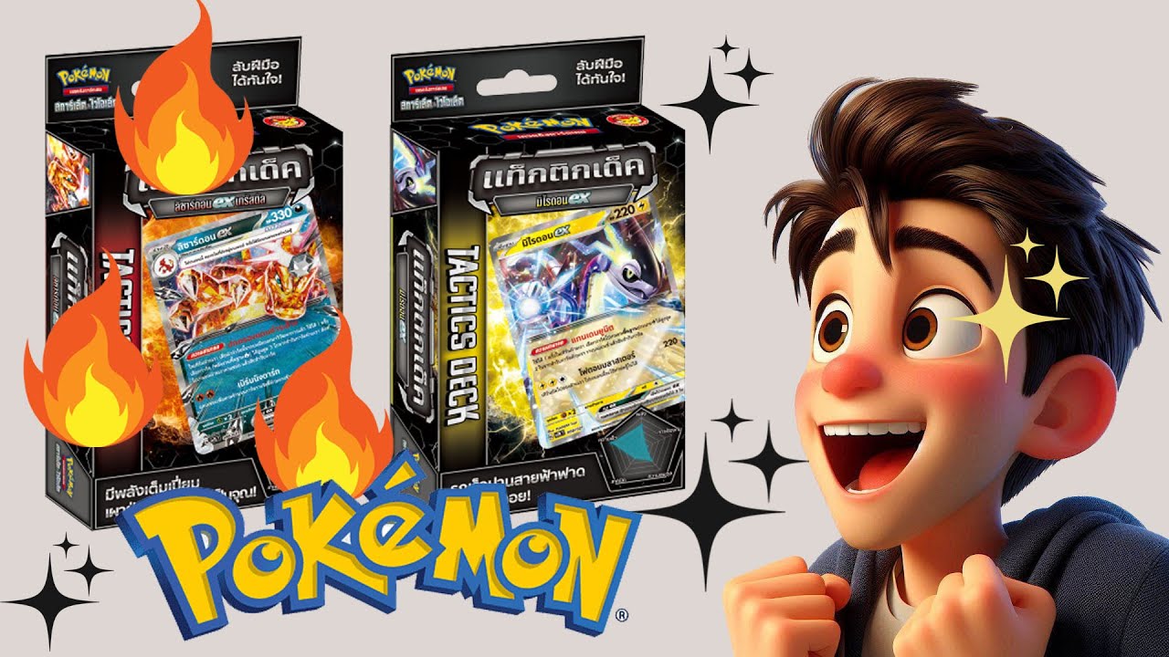 Opening Charizard EX and Miraidon EX | Pokémon Tactic Decks - YouTube