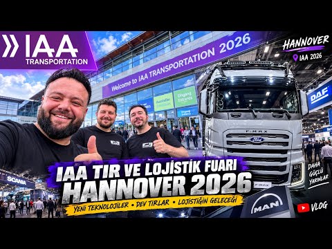 SCANIA, MAN, DAF, FORD… HEPSİNİ GEZDİK! 🚛 | IAA 2026