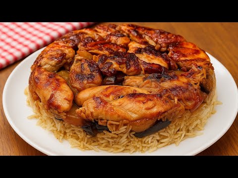 🔴Tam bir Ana yemek‼️ Tavuklu Maklube Nasıl yapılır?/ Yapacağınız en İyi pilav tarifi ✔️