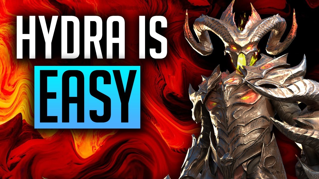 YOU CAN EASILY BEAT HYDRA WITHLVL 50 DREX & BURNS! FTP 2022 Day 210 | Raid: Shadow Legends - YouTube