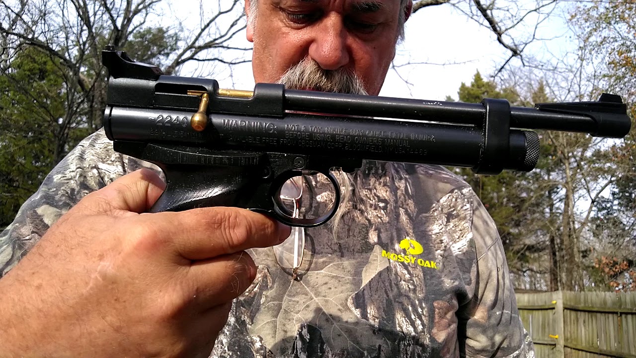 Fly Can Ranch Crosman 2240 XL Table Top Review - YouTube