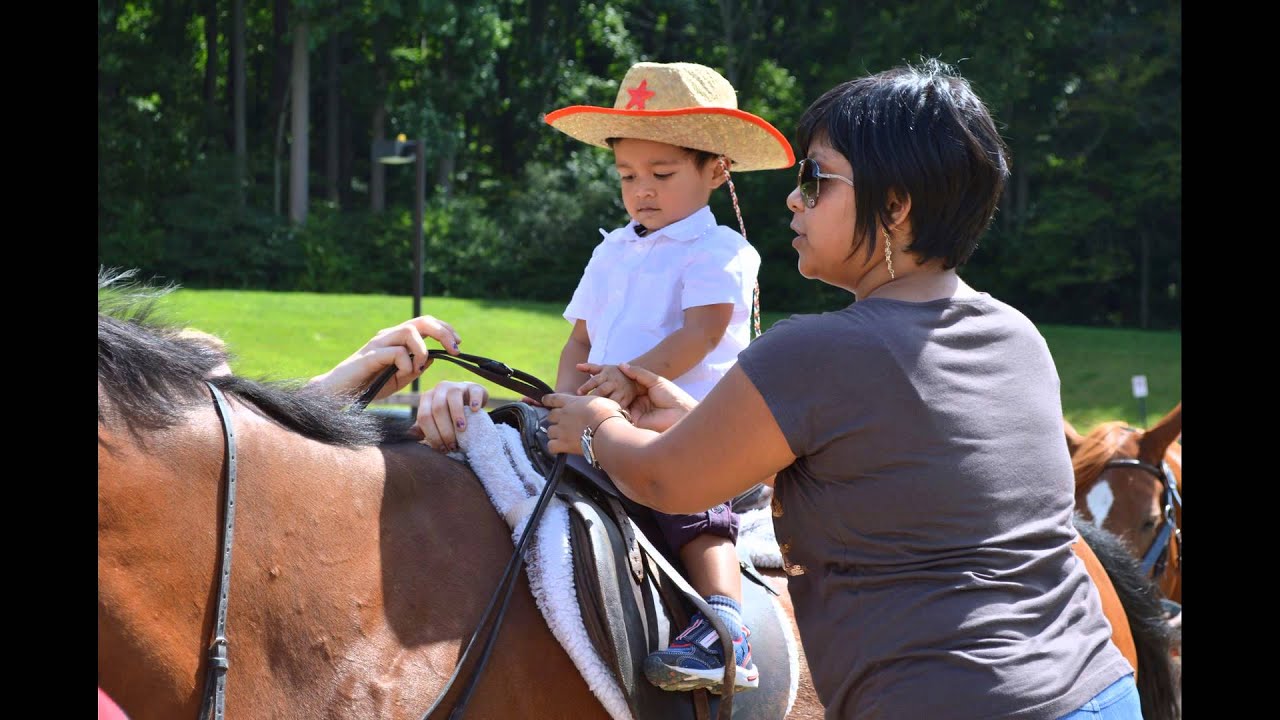 Shreya's 3rd Birthday Party at Watchung Stables - YouTube