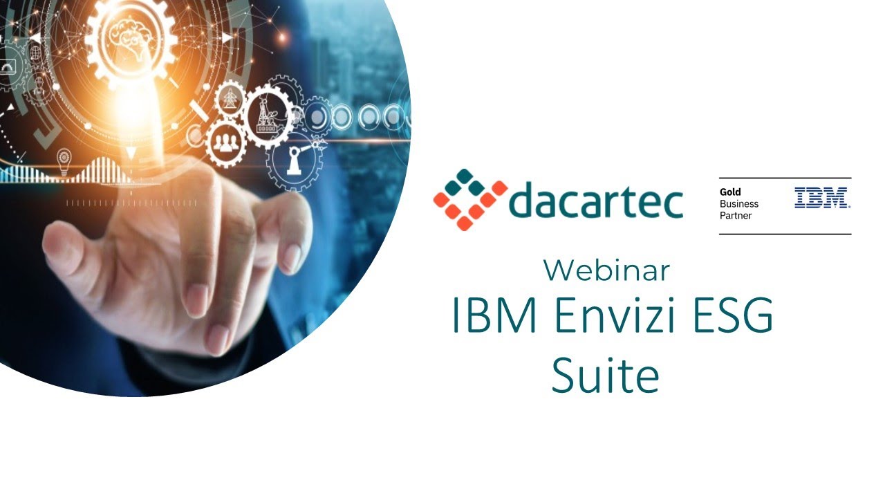 Webinar: IBM Envizi ESG Suite - YouTube