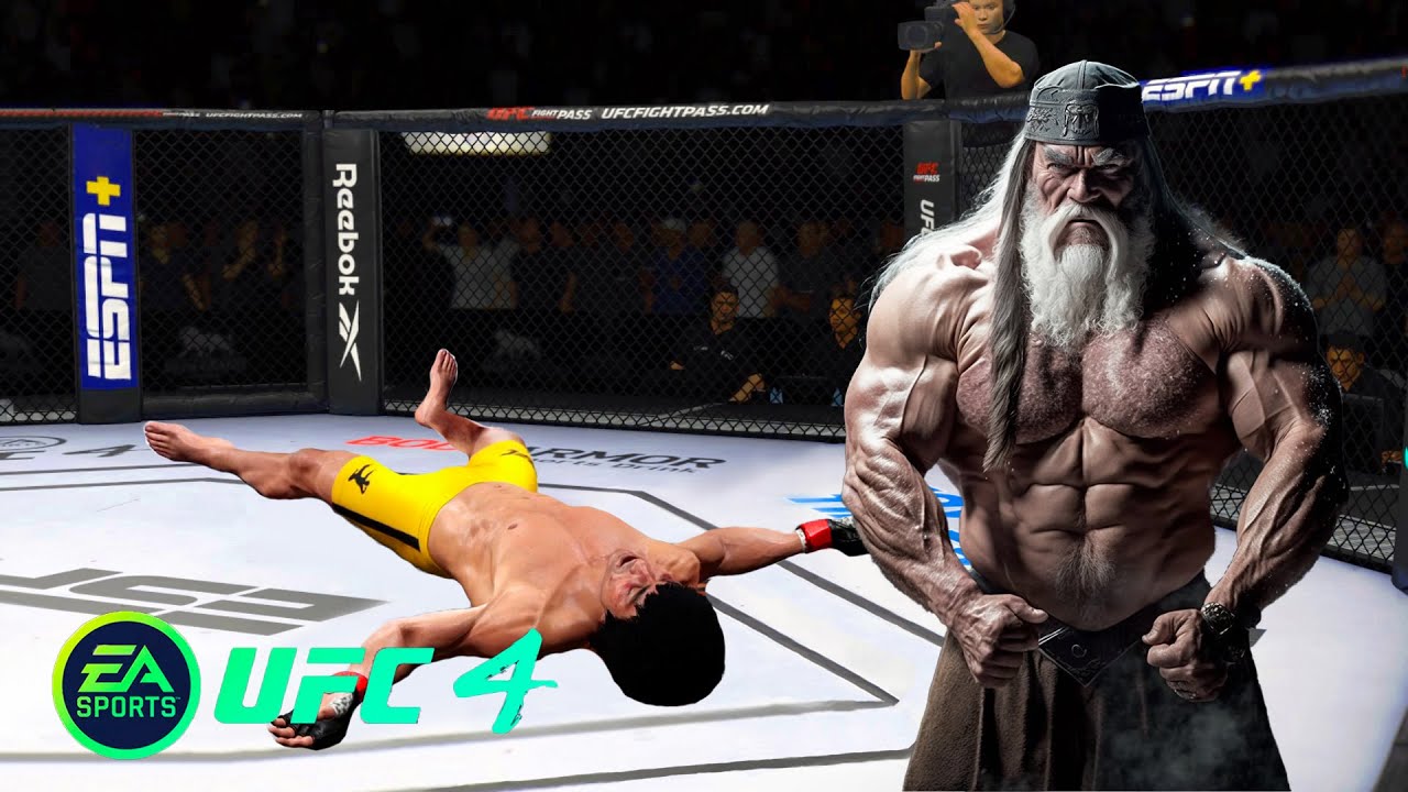 UFC4 Bruce Lee vs Strong Viking EA Sports UFC 4 PS5 - YouTube