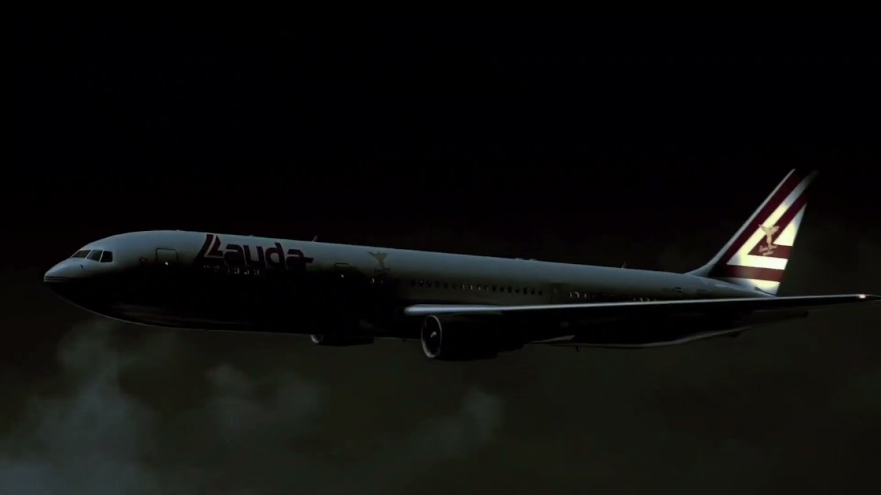 Lauda Air Flight 004 - Crash Animation (Air Crash) - YouTube