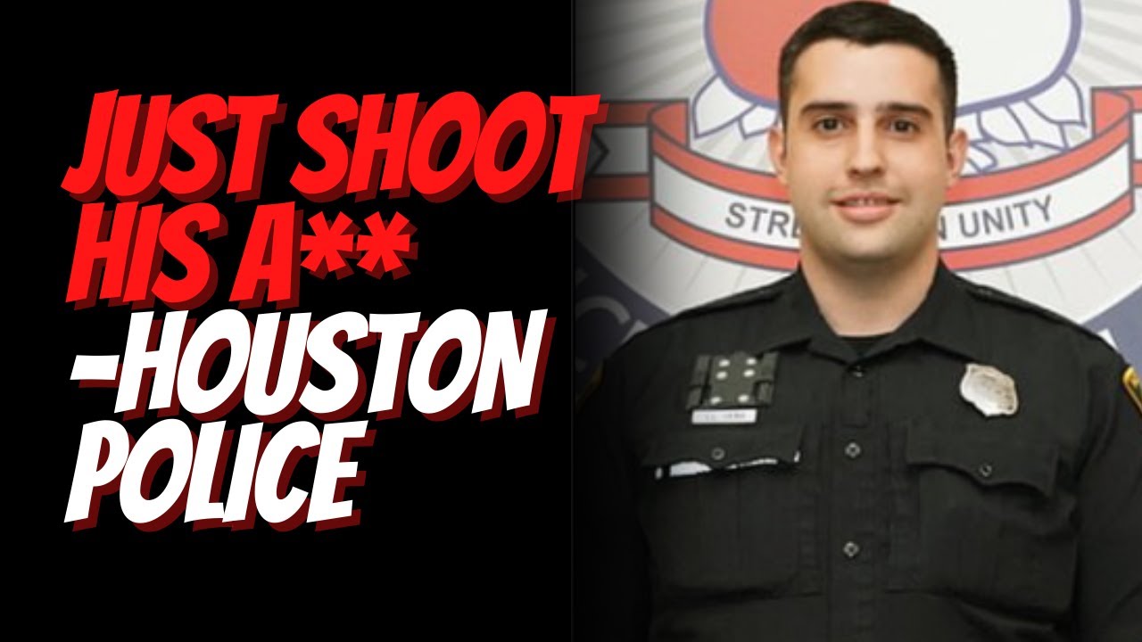 Just Shoot His A**! Moment Houston Cop Tells Colleague To Shoot Fleeing ...