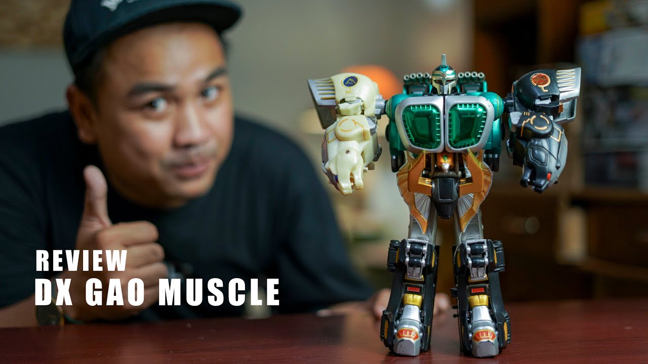 REVIEW DX GAO MUSCLE , ROBOTNYA POWER RANGERS WILD FORCE NIH! - YouTube