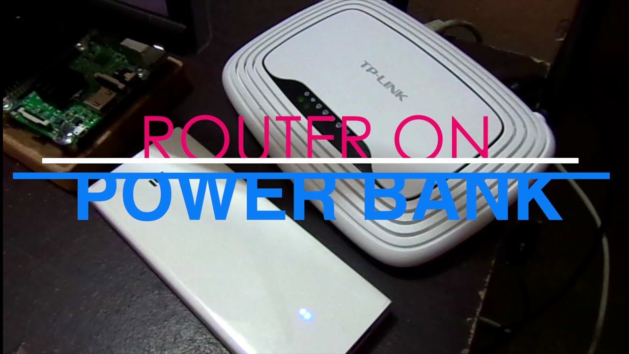 How to Power your Router from a Power Bank ! - YouTube