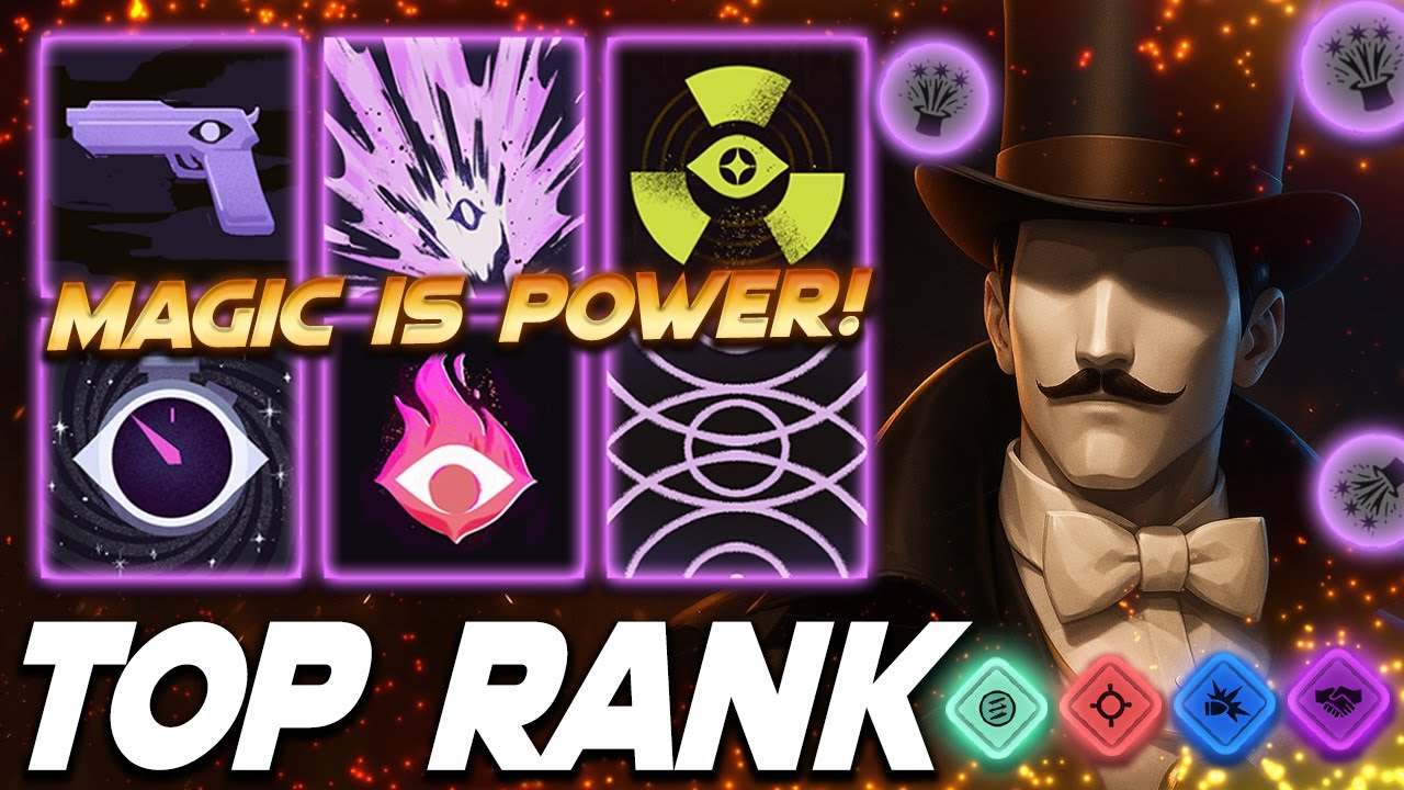 Top Rank Sinclair MAGIC IS POWER! - Deadlock Pro Gameplay & Guides ...